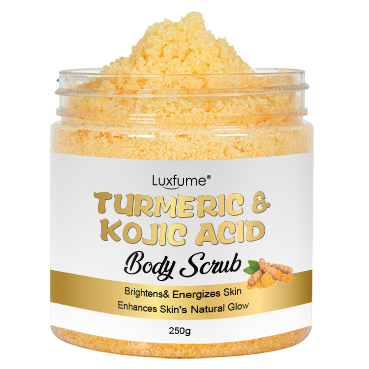 Turmeric Kojic Acid Exfoliating Body Scrub For Face And Body